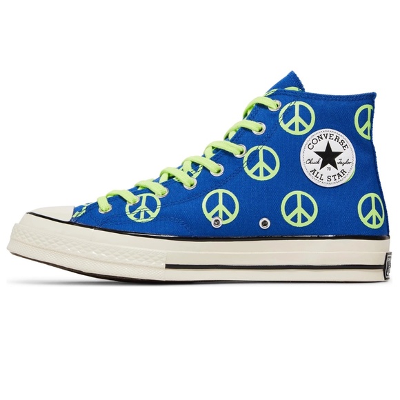 Converse | Shoes | New Converse Chuck 7 High Top Unleash Peace Royal ...